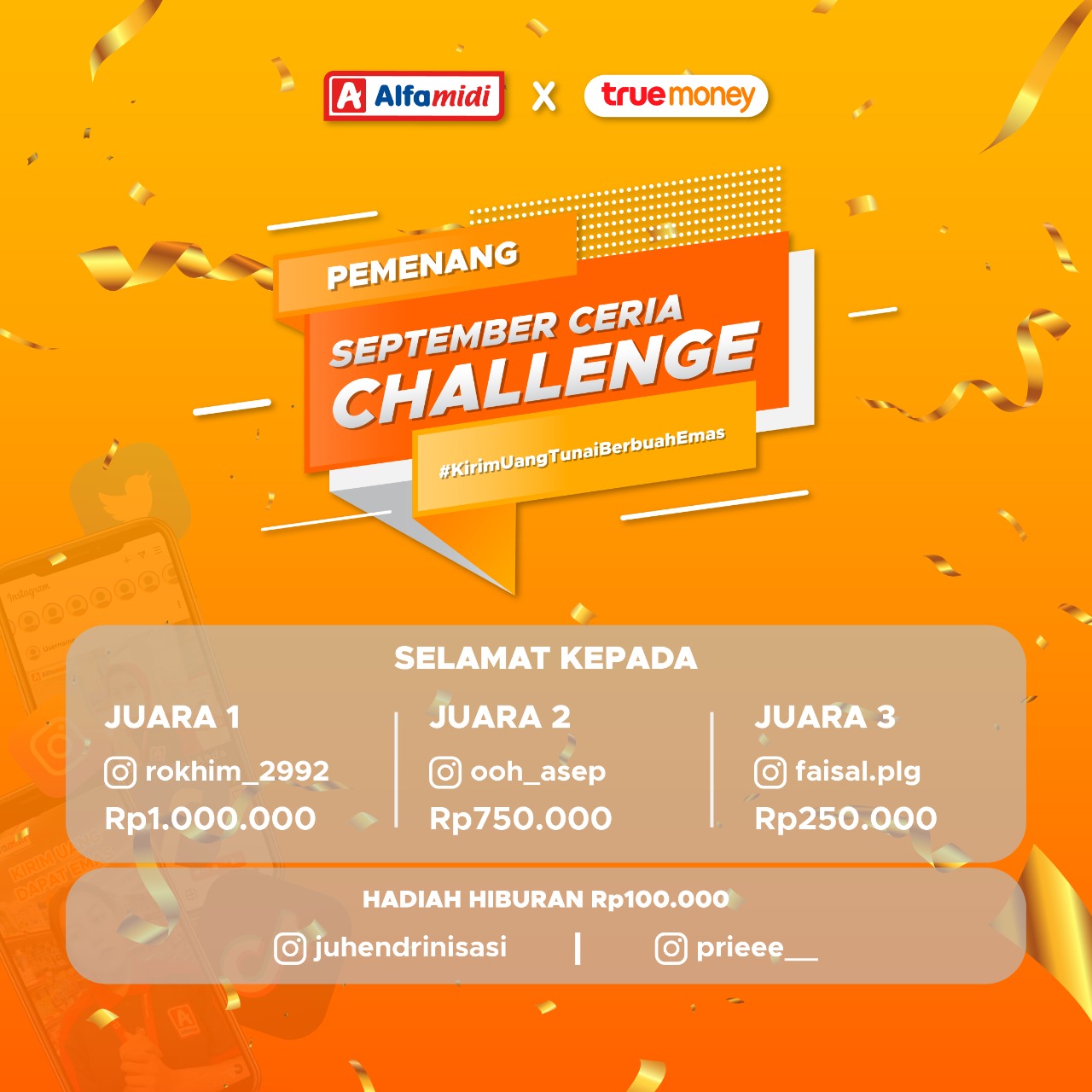 Winner Social Media Content Challenge Truemoney Winner Social Media Content Challenge Truemoney