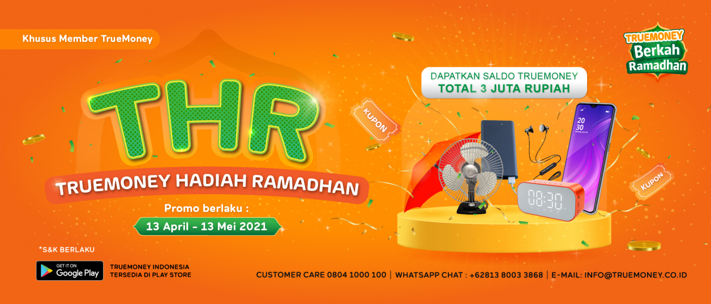 Send money To All of Indonesia No Account | Truemoney