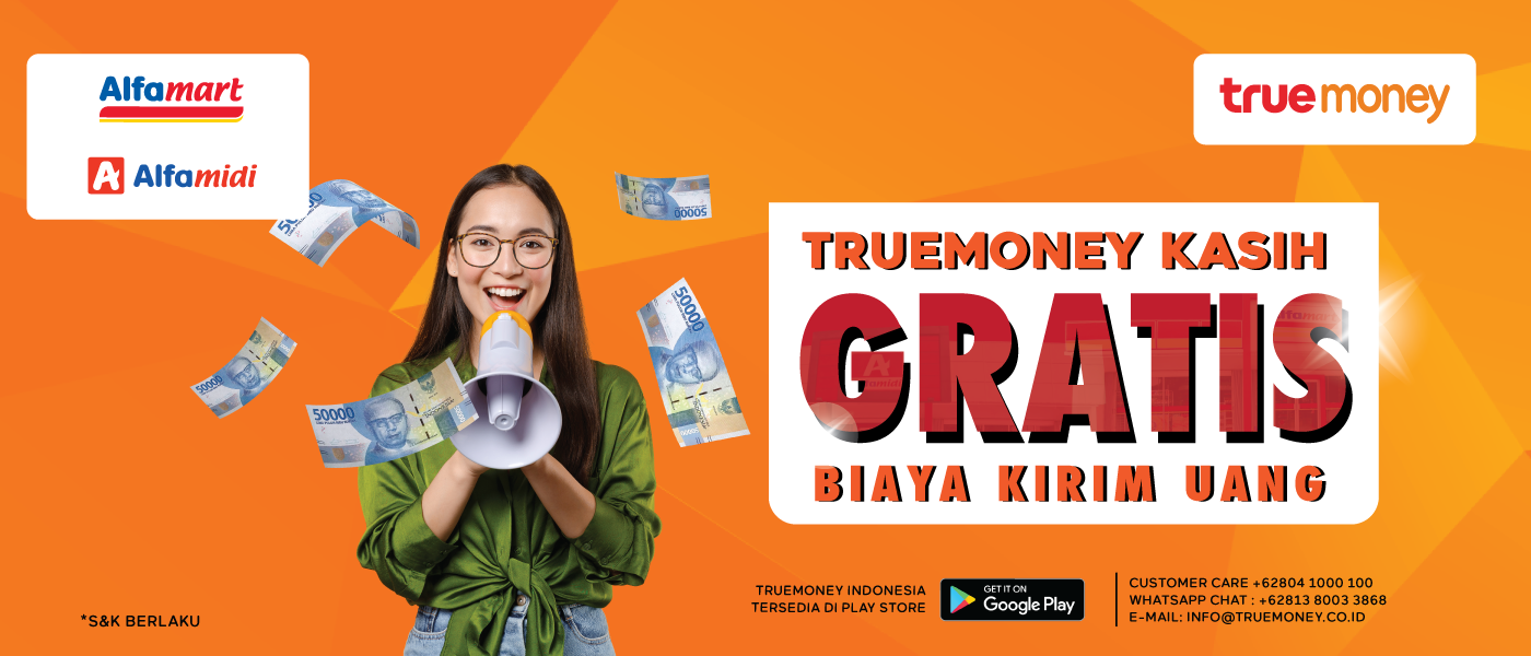 Kirim Uang Ke Seluruh Indonesia Tanpa Rekening | Truemoney